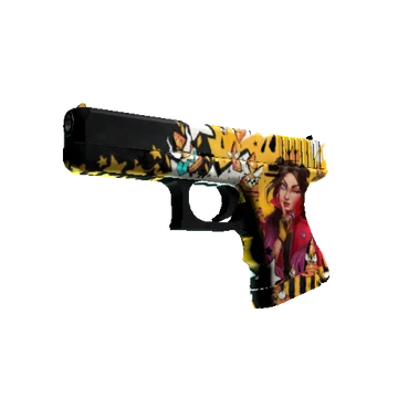 CSGO Black Neon Friday case - open on Bloodycase