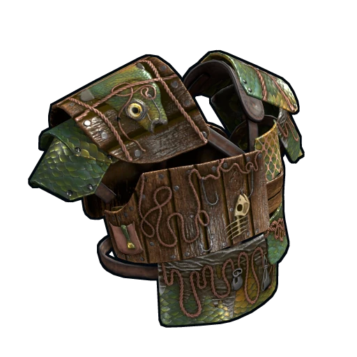 Toxic Fish - Rust Case - open on Bloodycase