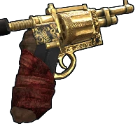 Revolver - Rust Case open on Bloodycase