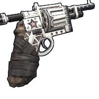 Revolver - Rust Case open on Bloodycase